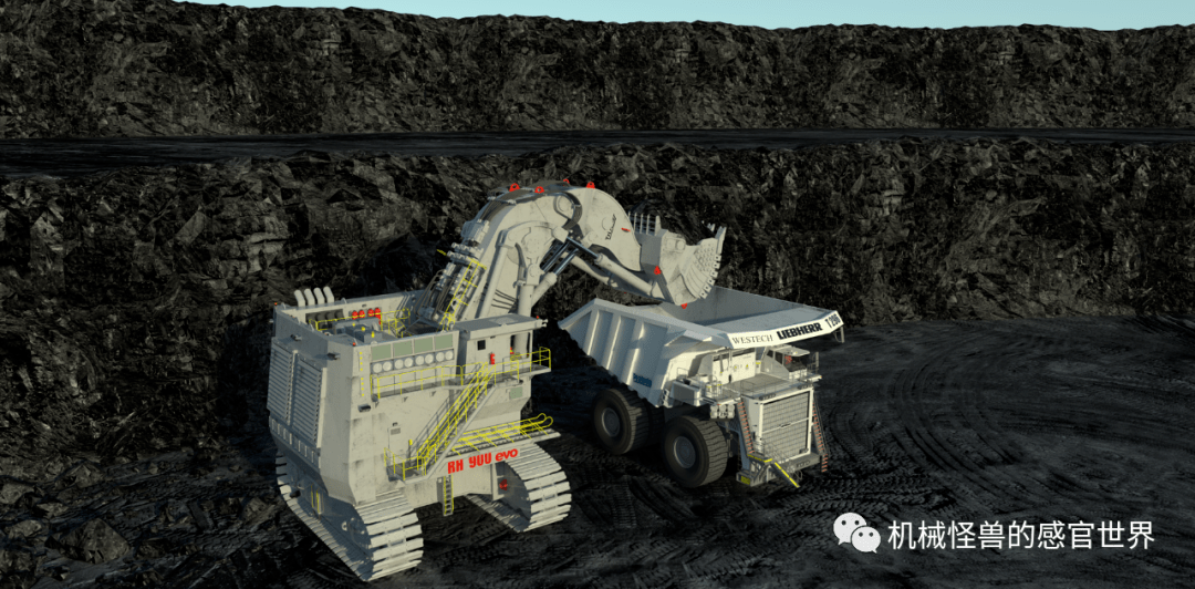 臆想中的矿业巨兽，多变巨人王 O&K RH900 - 液压汇