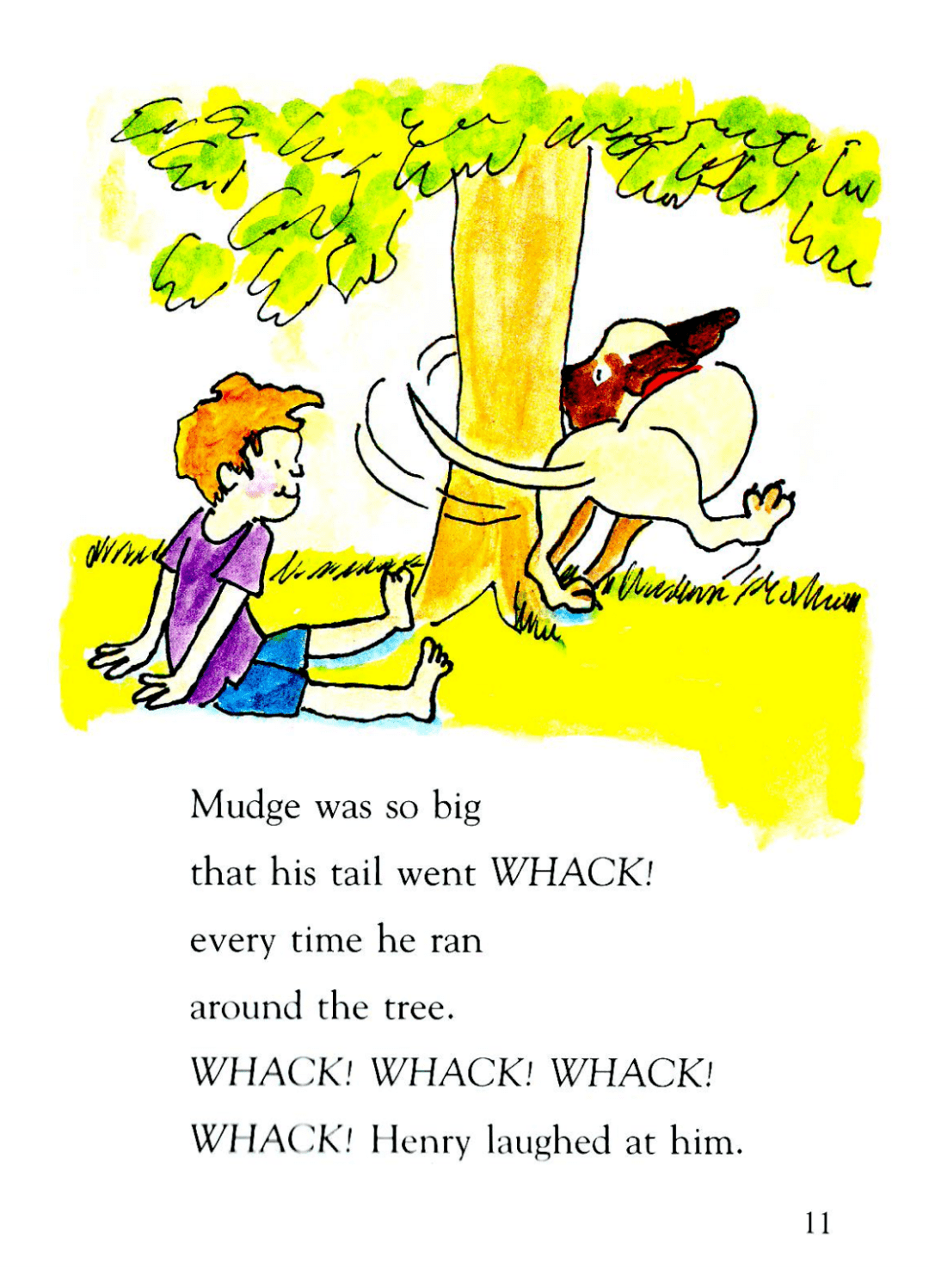 【菲林绘本品读】HENRY AND MUDGE IN THE Green Time 1_Henry