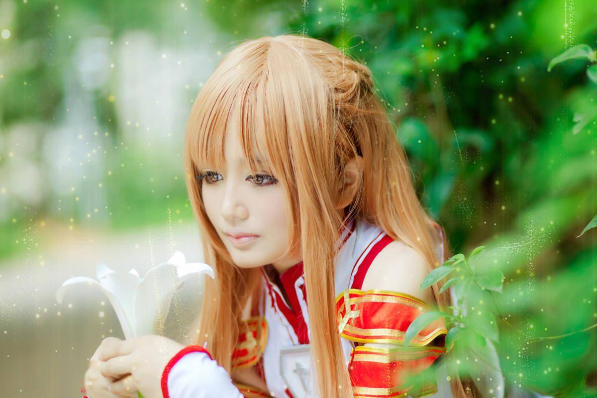 I am Yuki Asuna亚丝娜cosplay_Mikki