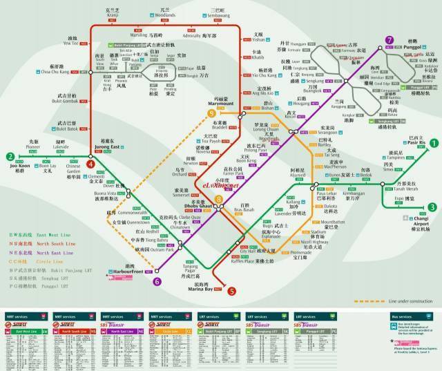 【攻略】新加坡地铁交通攻略，拿好不谢~_滨海