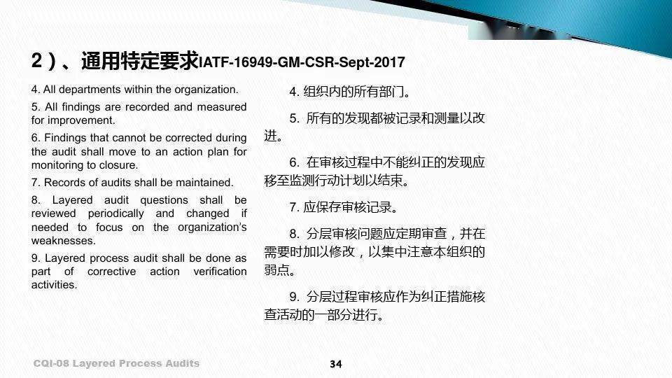 【领取】CQI-8分层过程审核（超经典版）-搜狐大视野-搜狐新闻
