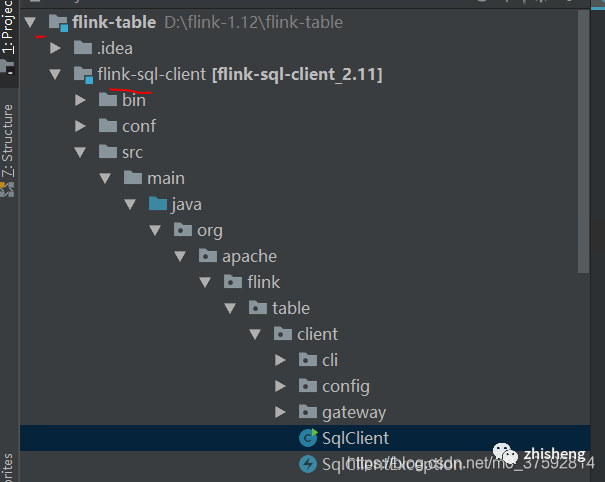 如何在 IDEA 中 Debug Flink 1.12 SQL Client 源码？_idea