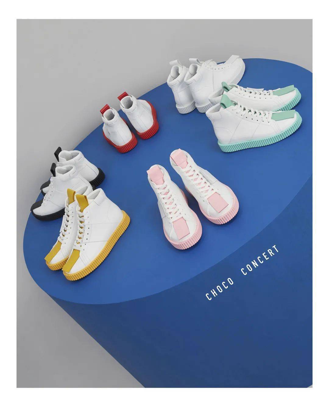 凭个性小白鞋出圈的国货品牌Choco Concert_设计
