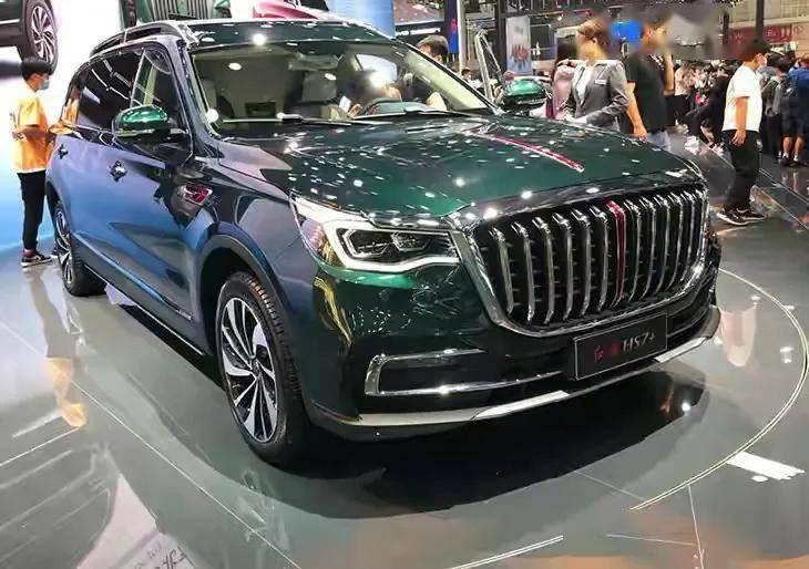 奥迪Q7劲敌！红旗HS7+实车，配3.0T比宝马X5动力足_搜狐汽车_搜狐网