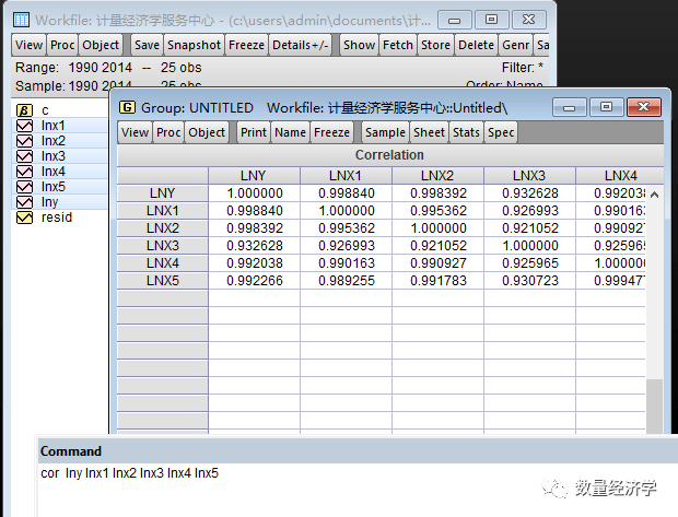 Eviews、Stata、Python、Matlab、R相关分析教程汇总_变量