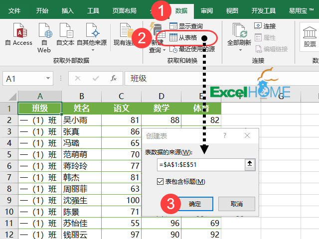 Excel二维表转一维表，原来这么简单_数据