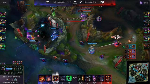 LOL：Ucal维克托两局失误葬送比赛，DK让一追二击败KT_莉莉娅