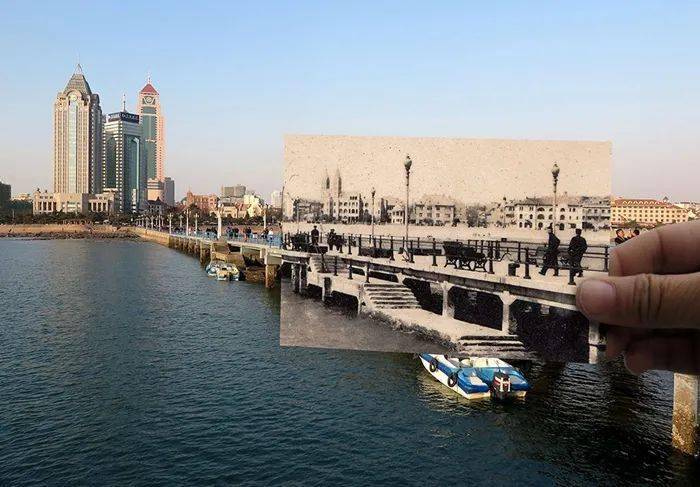 英语新闻｜Views of Qingdao, then and now_iconic