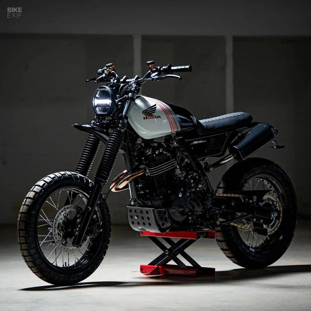 大单缸NX650改装欣赏_搜狐汽车_搜狐网