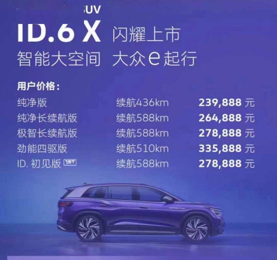 23.9888万起，基于MEB平台打造的ID.6X为什么都说值？_搜狐汽车_搜狐网