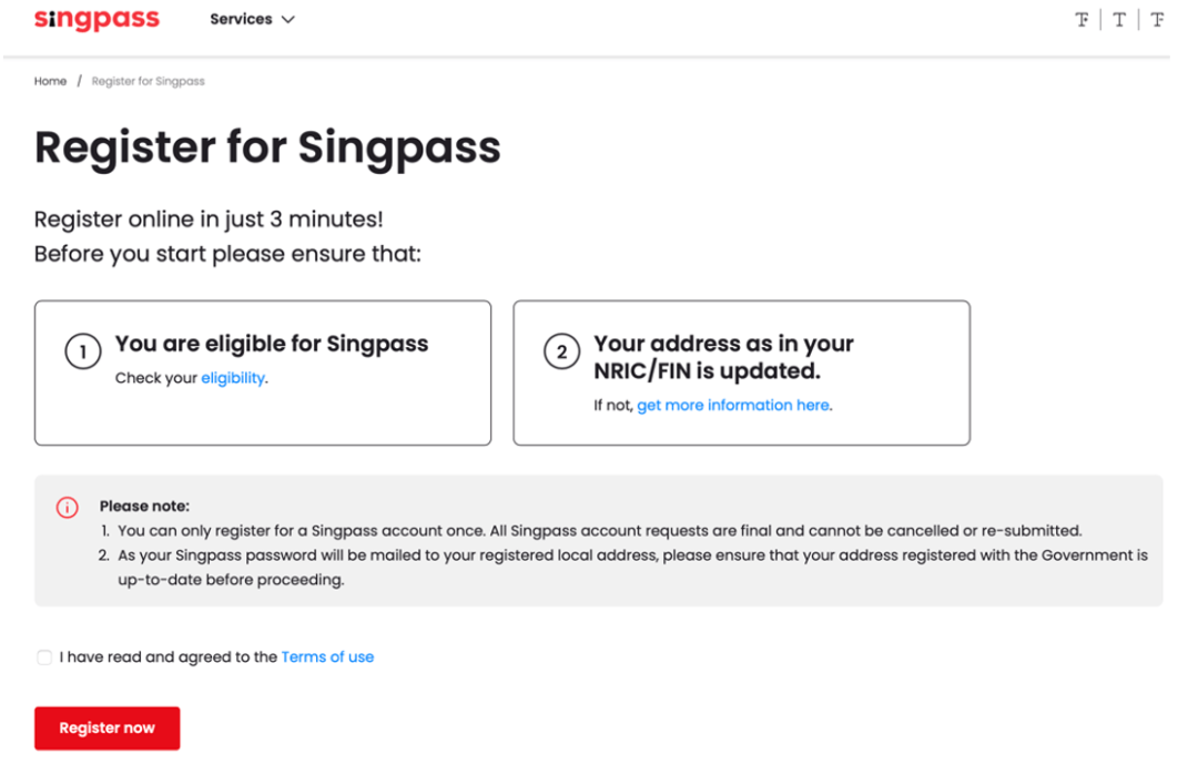 干货 | Singpass申请攻略：线上&线下_主页