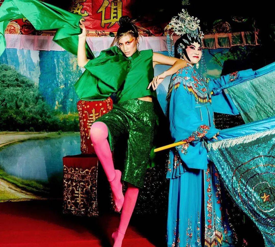 华人摄影师 Yu Tsai 拍摄了一组京剧主题的时尚大片_选手_nh_Jane