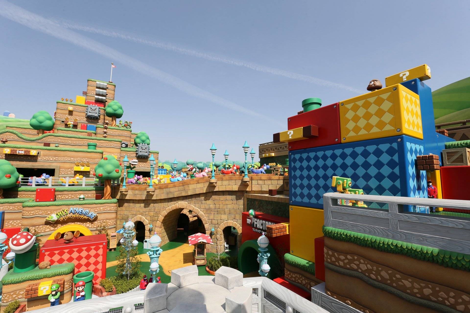 置身超级马里奥兄弟场景！超级任天堂世界正式开幕_Mario_园区_游戏