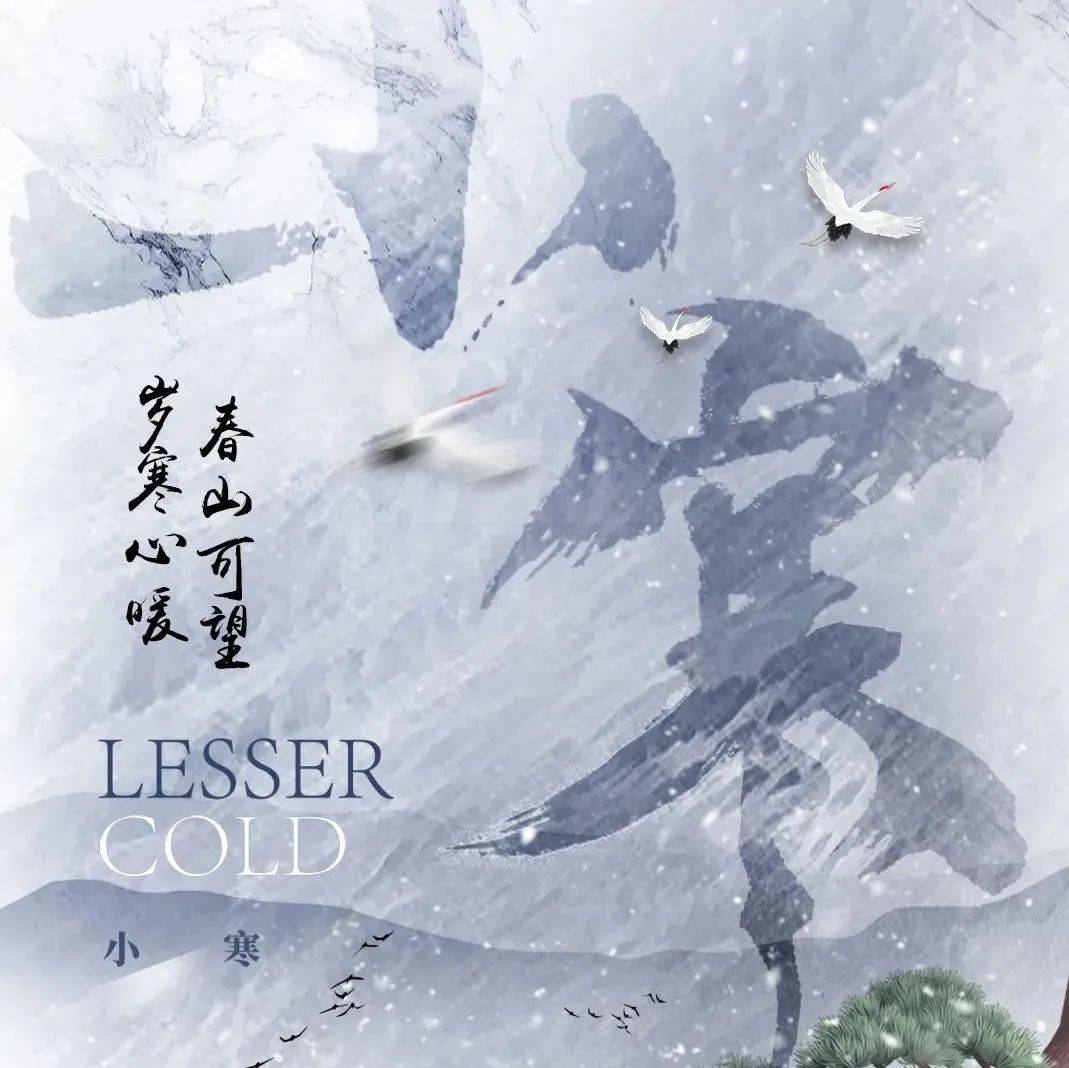 今日小寒 岁寒心暖 春山可望甘增雁北疾病