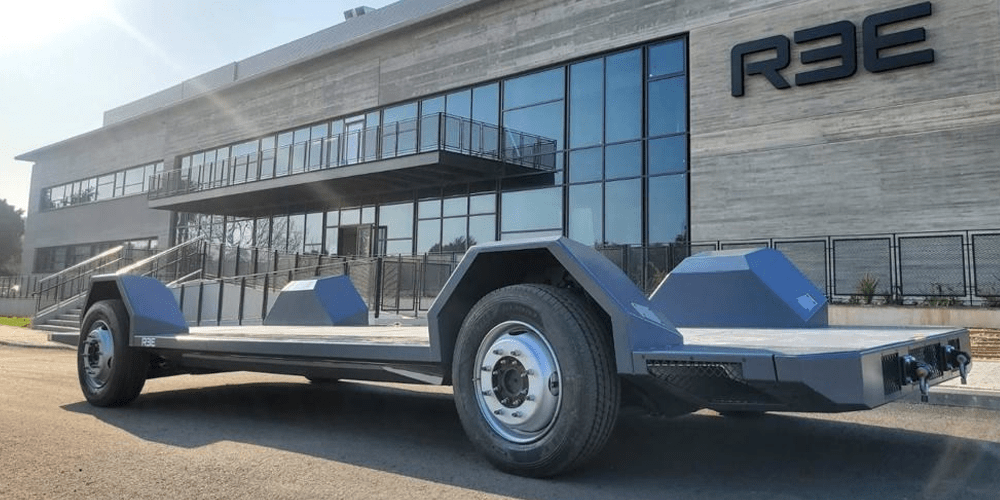 AutoNode CES 2022：Ree 开始测试新的商用电动汽车平台 P7_搜狐汽车_搜狐网