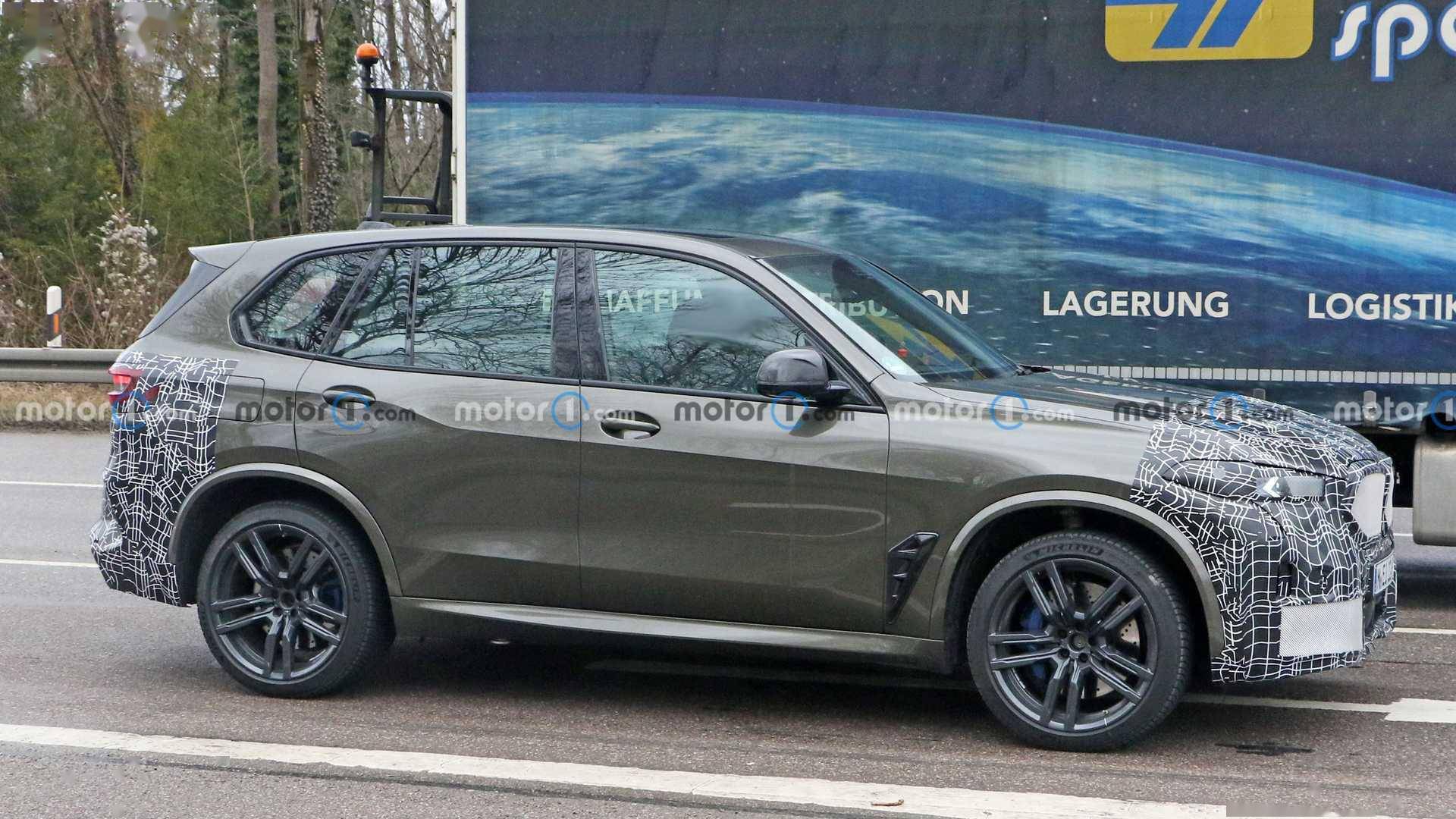 预计2023年4月投入生产！ 新款宝马X5M测试谍照曝光_搜狐汽车_搜狐网