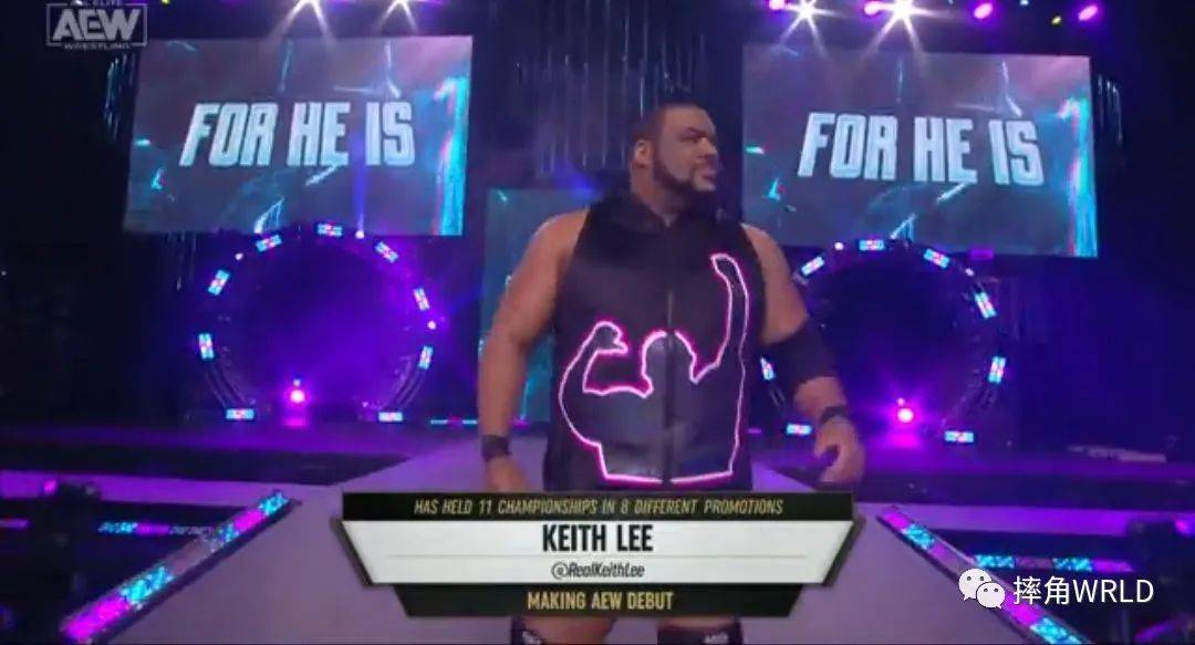 【剧透！】AEW禁忌之门打开，杀手白洁首秀AEW，Keith Lee首秀！_白洁首_之门_Keith