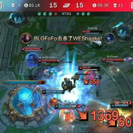 WE不敌BLG，再吞连败！Biubiu出装让姿态、宁王直呼抽象_比赛_阿卡丽_装备