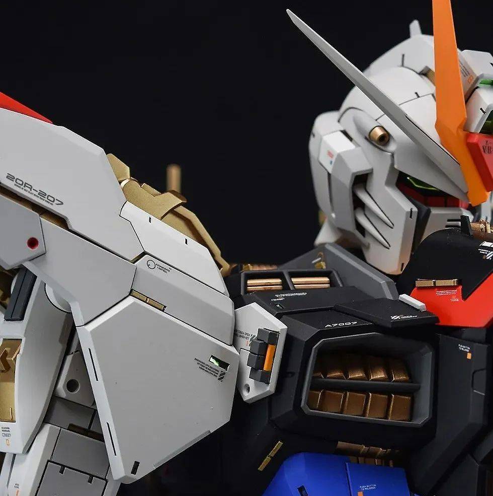 [小T高达秀]PG ZGMF-X20A 强袭自由高达_光束盾_制造_机体