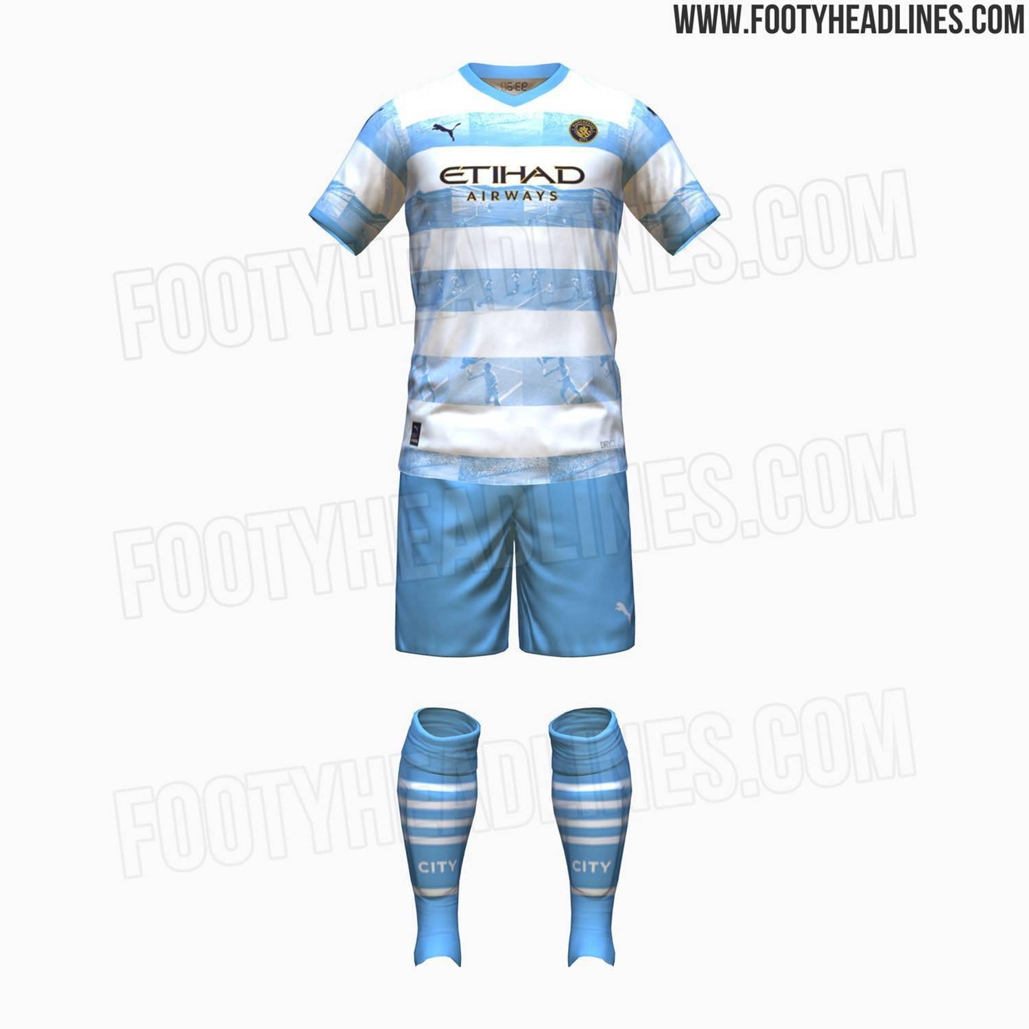 曼城“93：20 Anniversary”特别版球衣曝光_Man_阿圭罗_本赛季