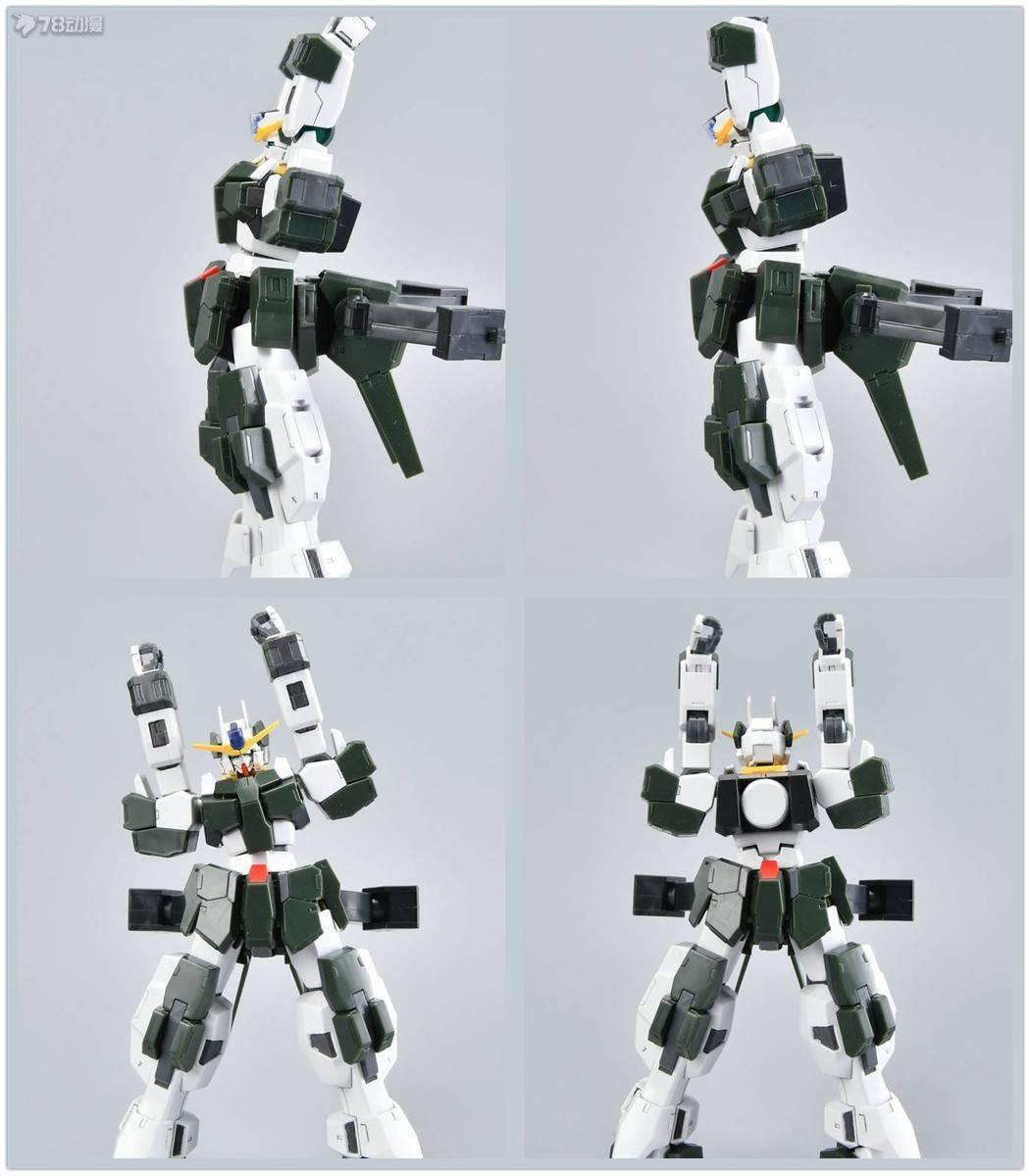 78官测：万代 网限 HGOO 狱天使高达(最终决战式样)_补色_导弹_步枪