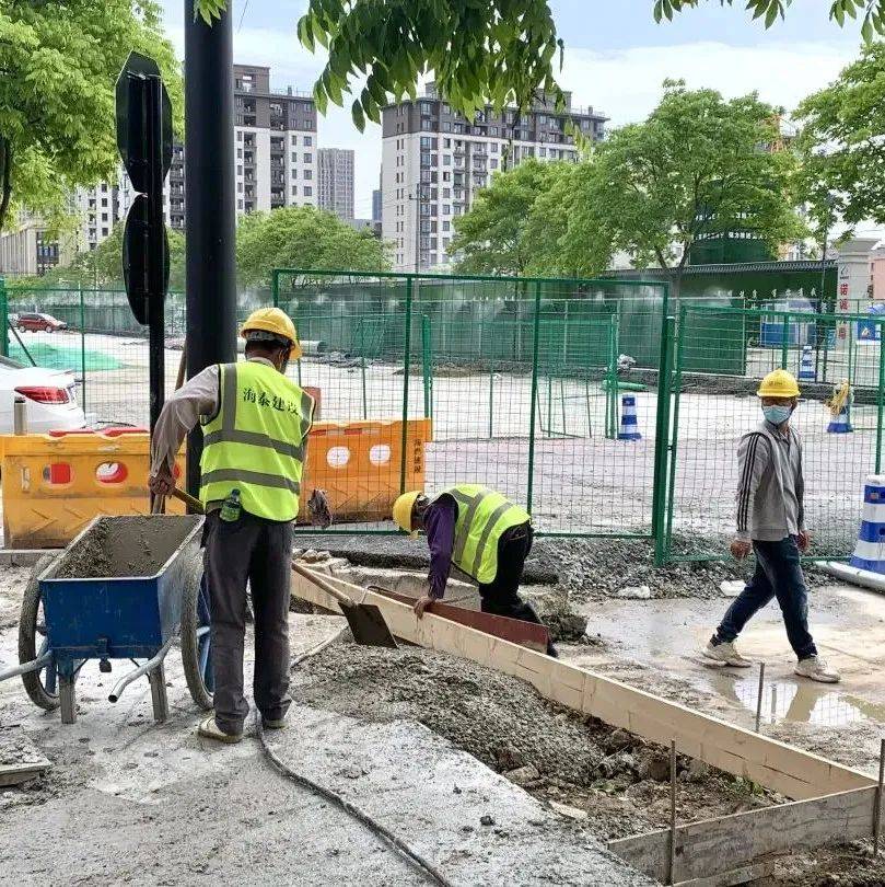 道路改造、安置房、景区建设海宁57个在建项目“五一”不停工施工西山路文宗路 8118