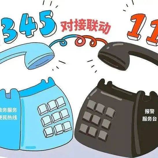 110与12345有何区别？互联互通会带来哪些便利？_服务_热线_报警