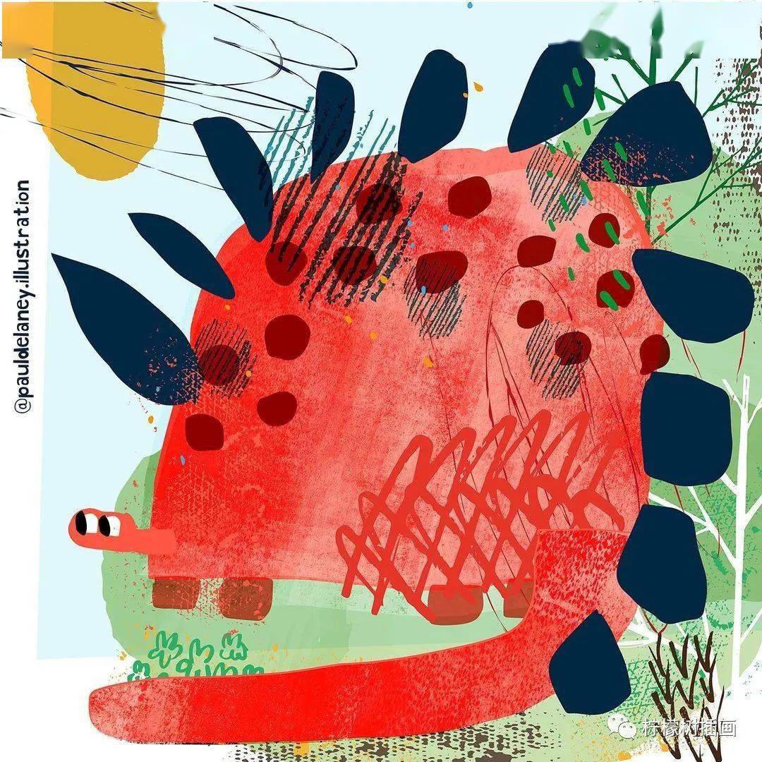 【画家树】第143棵树｜爱尔兰插画家Paul Delaney_图片_资料_来自