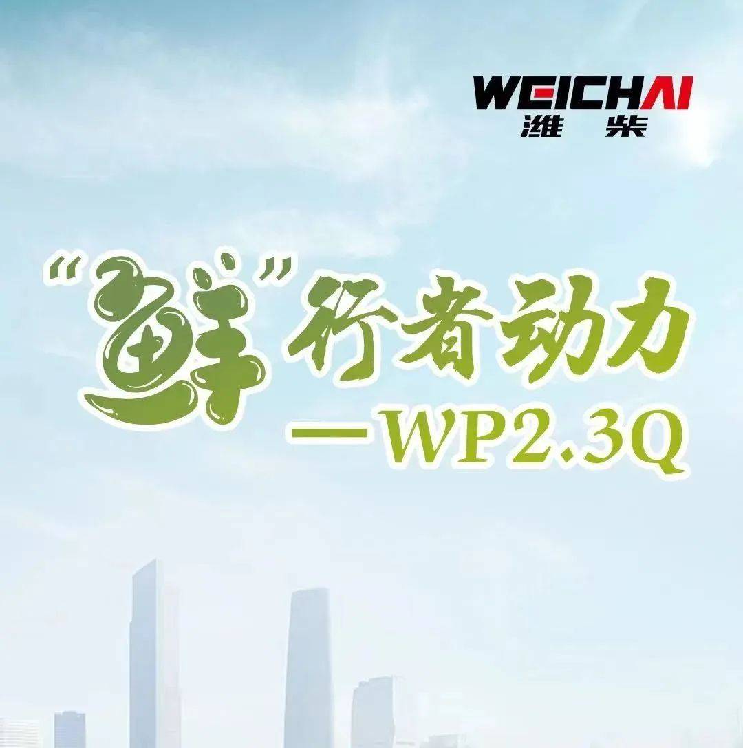 物流| 绿通“鲜”行者动力——WP2.3Q，无惧夏日炎热！_End_同行_来源