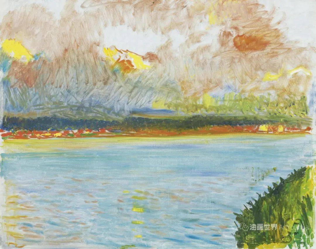 色彩大师库诺·阿米埃特_Amiet_瑞士_作品