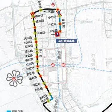 71路中运量公交西延伸工程开工建设！新增10组公交站台！_虹桥_上海_线路