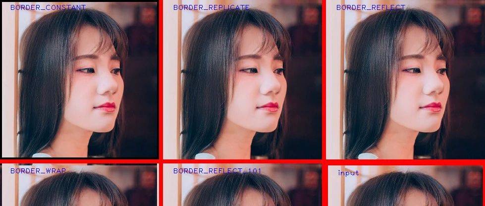 详解OpenCV卷积滤波之边缘处理与锚定输出_border_cv_边界