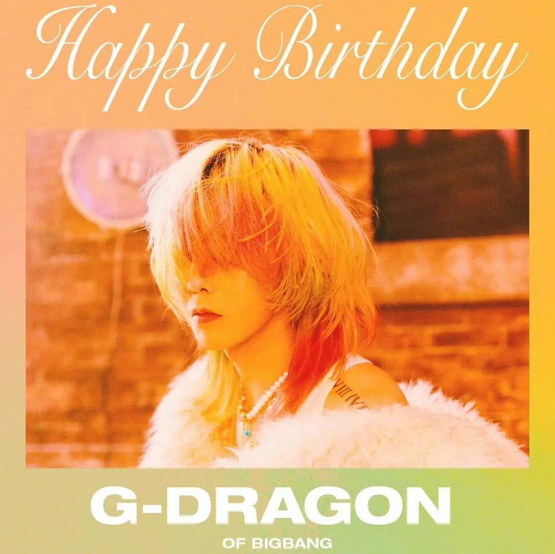 HAPPY BIRTHDAY G-DRAGON_G-dragon_Ins_照片