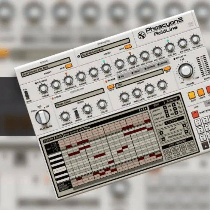 D16 Group 发布了 Phoscyon 2 可能是终极版的 TB303 仿真_软件_功能_Accent