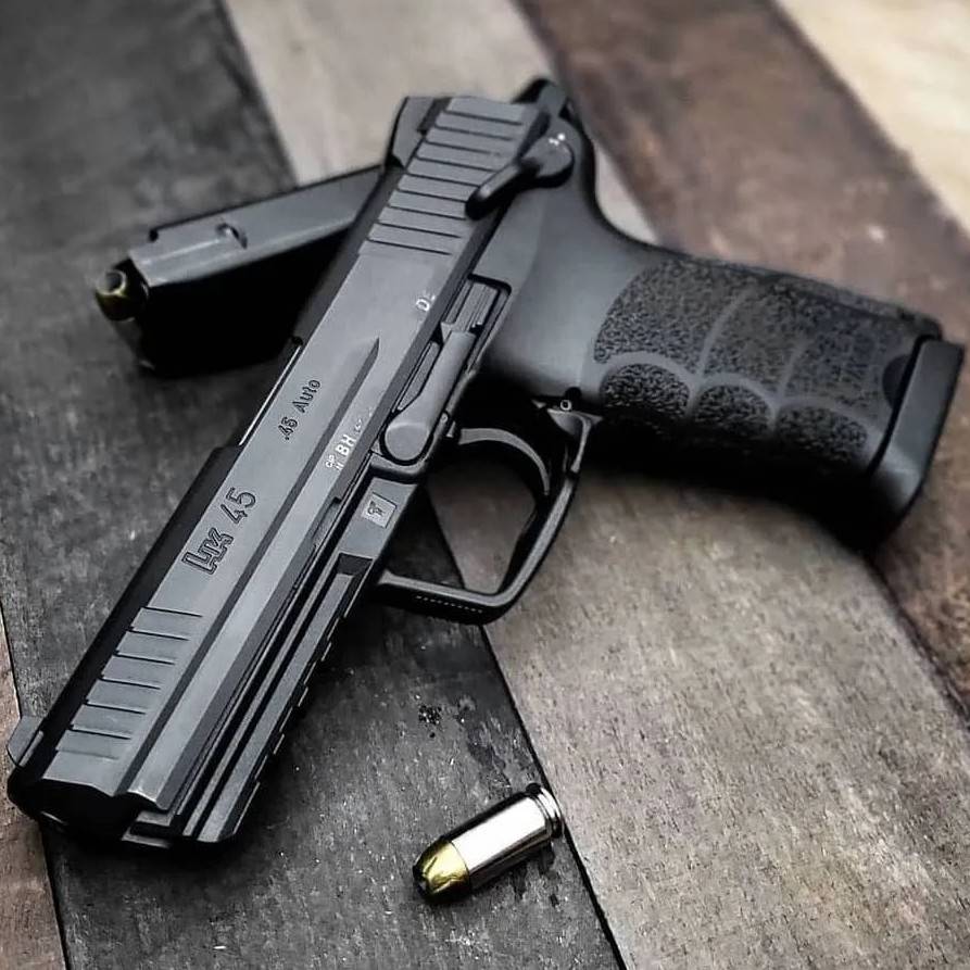 【强力干将】HK公司HK45/HK45C手枪美图欣赏_火器_视频_战术