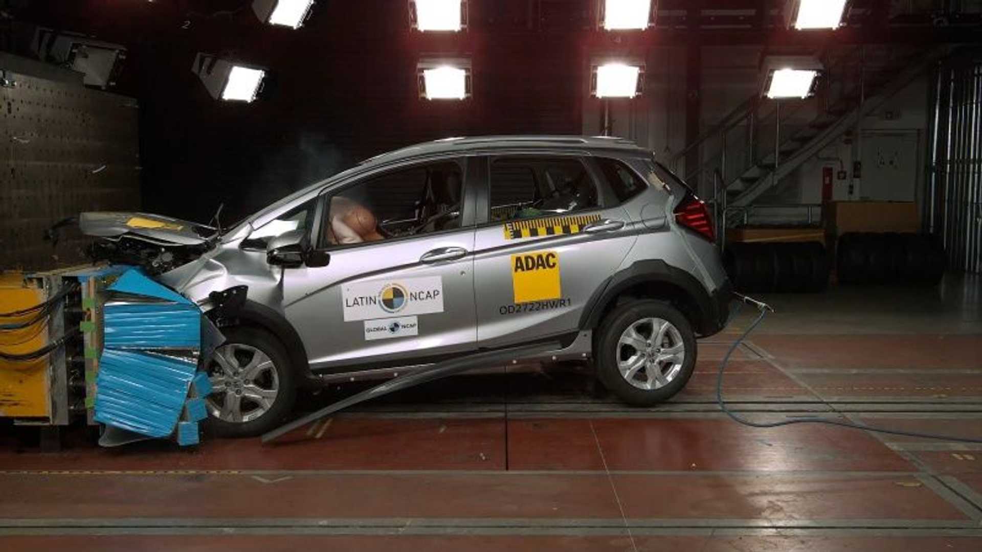 本田WR-V在拉丁NCAP碰撞测试中仅得一星，大众Nivus五星！_搜狐汽车_搜狐网