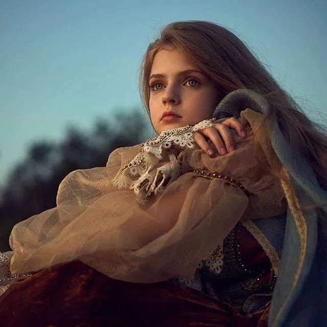 乌克兰12岁小模特，美得像天使_Pryima_大气_大片