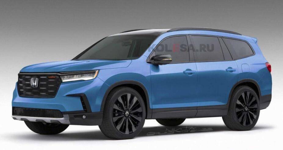 要做最强悍SUV！搭载3.5L V6发动机，全新本田Pilot假想图曝光_搜狐汽车_搜狐网