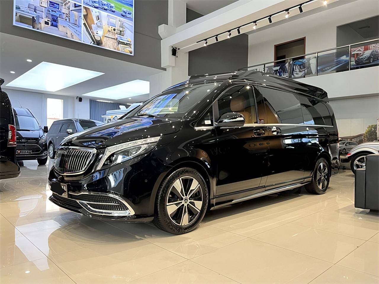 奔驰V260L改装豪客V780私人定制升级,外观沉稳大气内饰奢华内敛_搜狐汽车_搜狐网