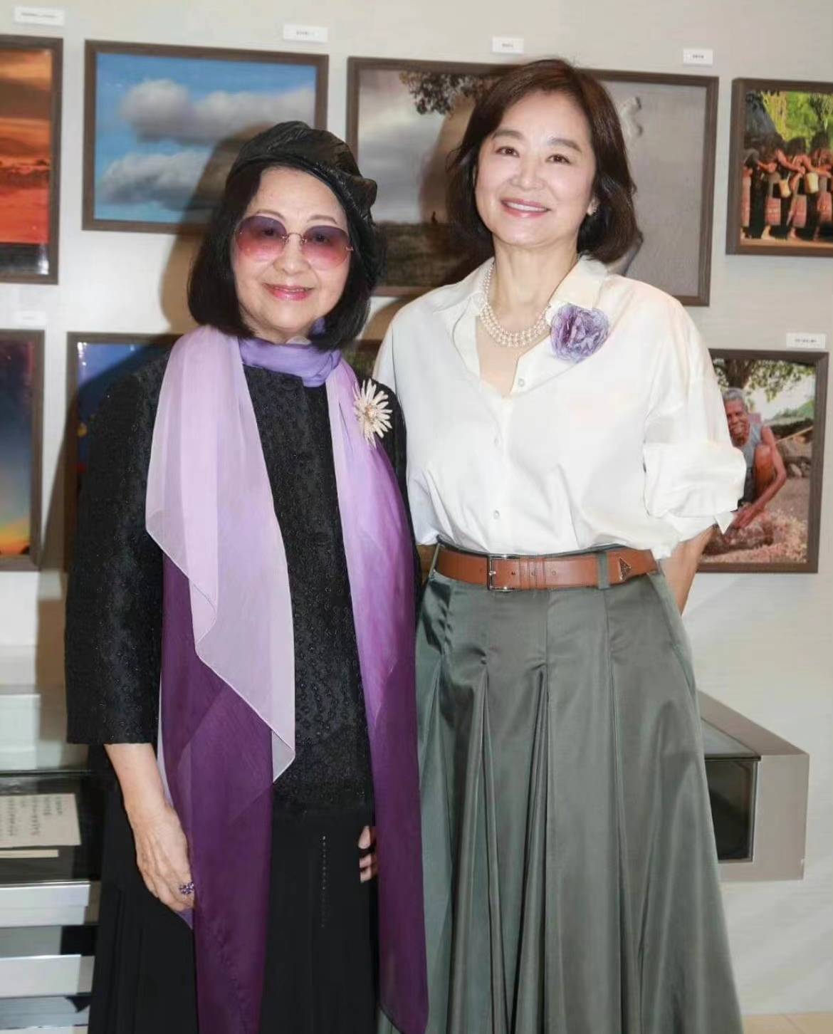 68岁林青霞露面，零滤镜真实状态曝光，不甘心做阔太决定重返校园 -6parkbbs.com