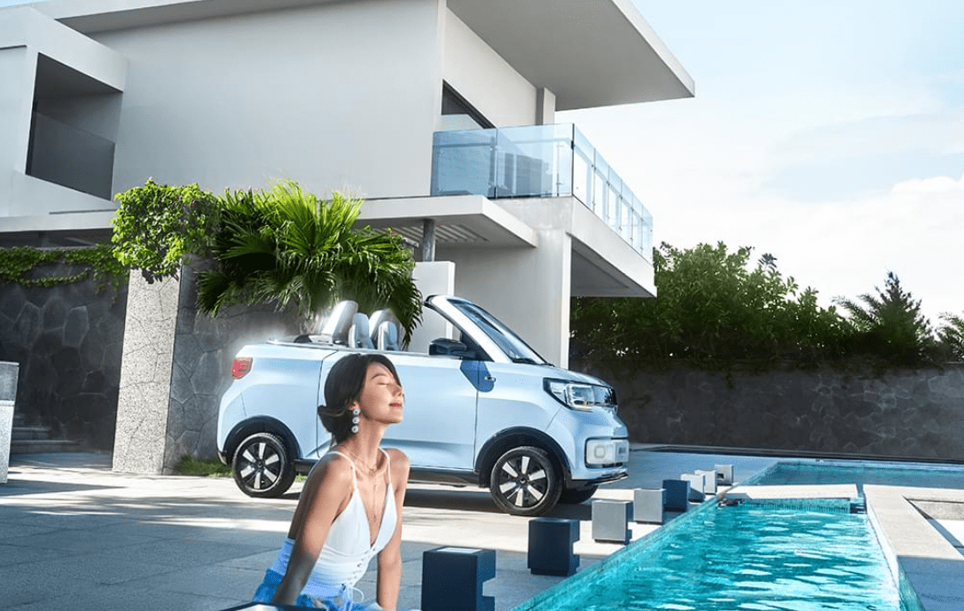 五菱宏光MINIEV敞篷版上市 售价9.99万元_搜狐汽车_搜狐网