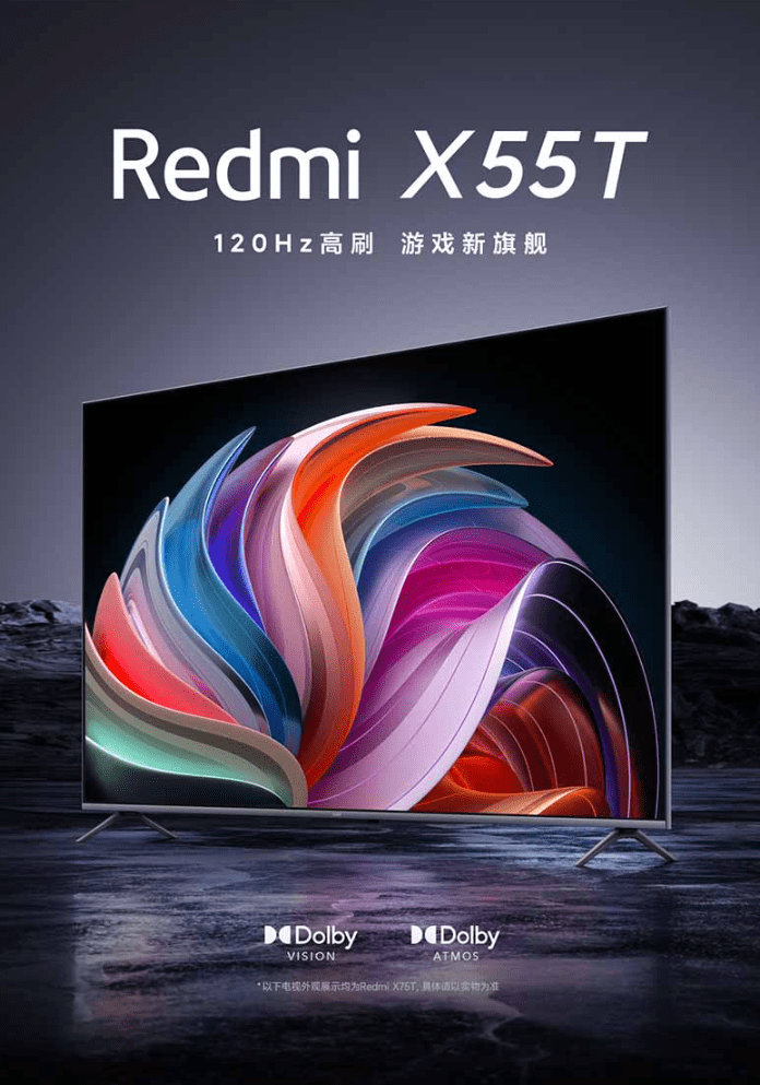 小米 Redmi X55T 55 英寸智能电视上架：4K+120Hz，到手价2299 元_支持_低音_进行