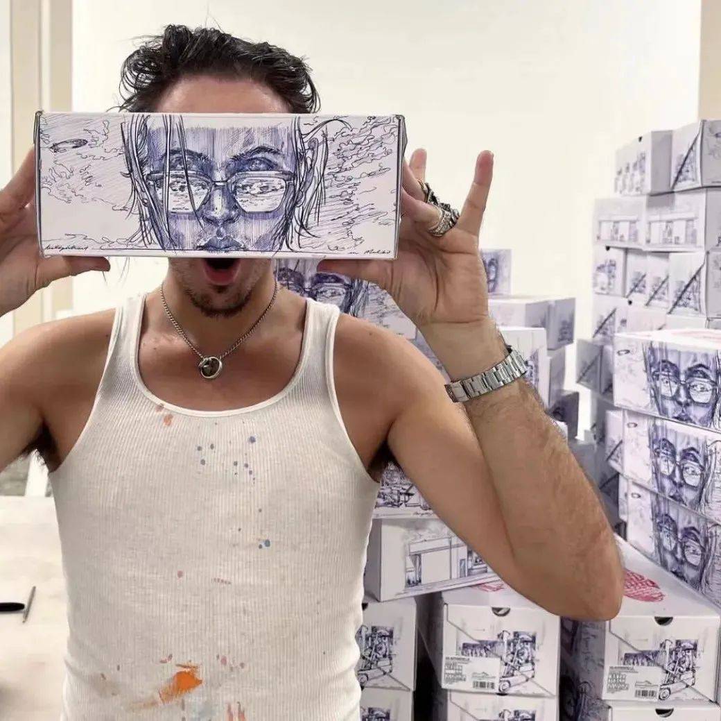 Vans新艺术家合作曝光！特制鞋盒本月发售_Tingley_Connor_圆珠笔