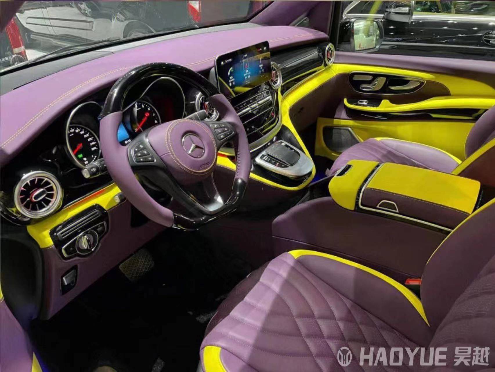 奔驰V260打造湖人紫金王朝，激情澎湃的青春啊_搜狐汽车_搜狐网