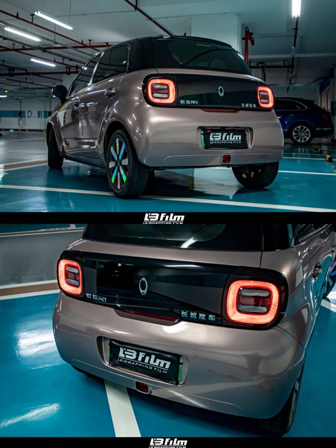 欧拉汽车LBFILM冰莓粉改色膜,高贵冷艳 与众不同的魅力_搜狐汽车_搜狐网