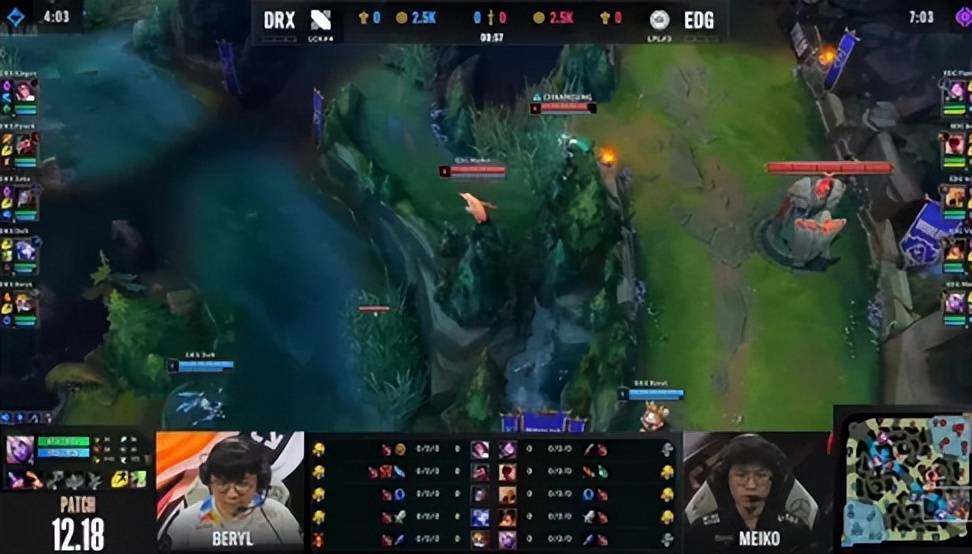 S12 世界赛EDG VS DRX，如何评价这场比赛？_下路_男枪_大头