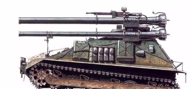 美国越战利器、碉堡的克星：M50自行反坦克炮堪称丧心病狂_图斯_美军_越南
