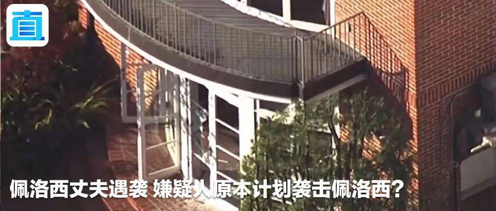 丈夫遇袭后，佩洛西首度发声袭击美国政府事件