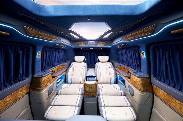 奔驰V260L改装，豪客V600全隔断四座商务车，MPV中的劳斯莱斯_搜狐汽车_搜狐网