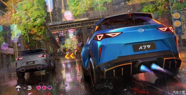 全新设计语言 广汽传祺A79手绘图发布_搜狐汽车_搜狐网